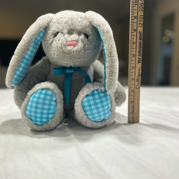 Hobby Lobby | Toys | Hobby Lobby Plush Bunny Stuffed Animal Gray Blue ...
